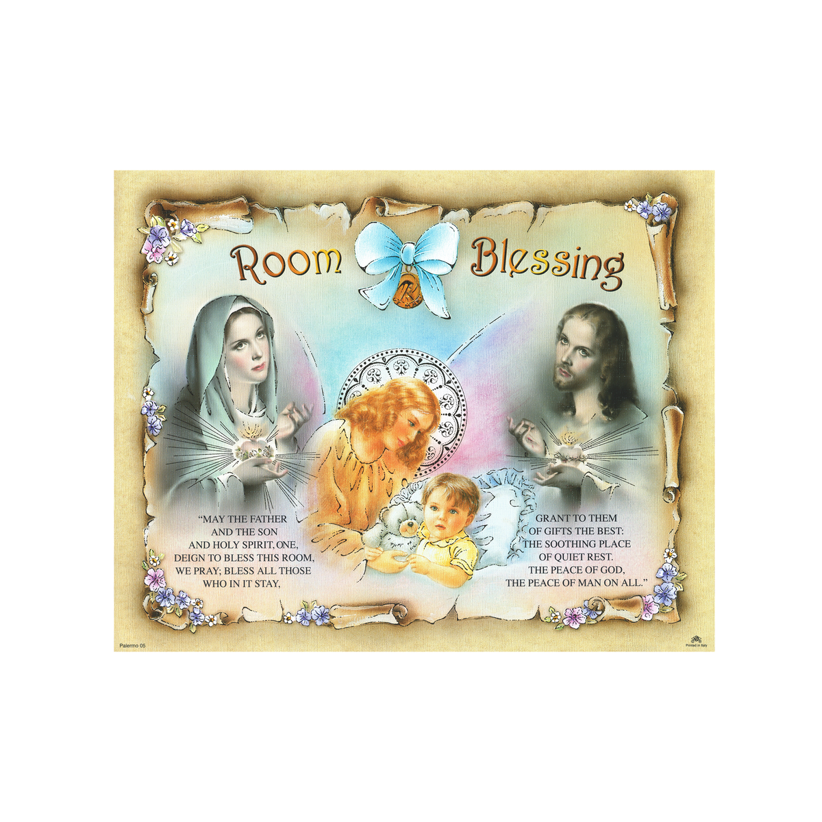 ROOM BLESSING FRAMED PICTURE (BOY) – Alphonsus Liguori Gift Shop